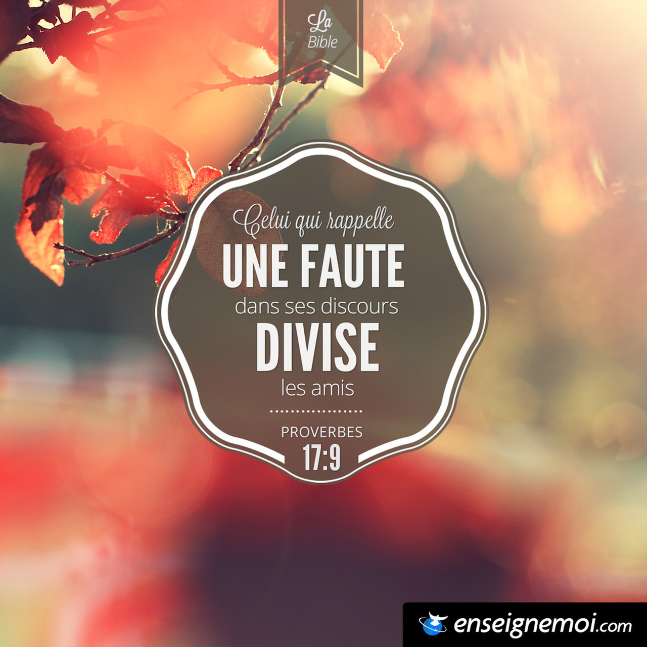 Le verset du jour en image :: Bible :: EMCI TV