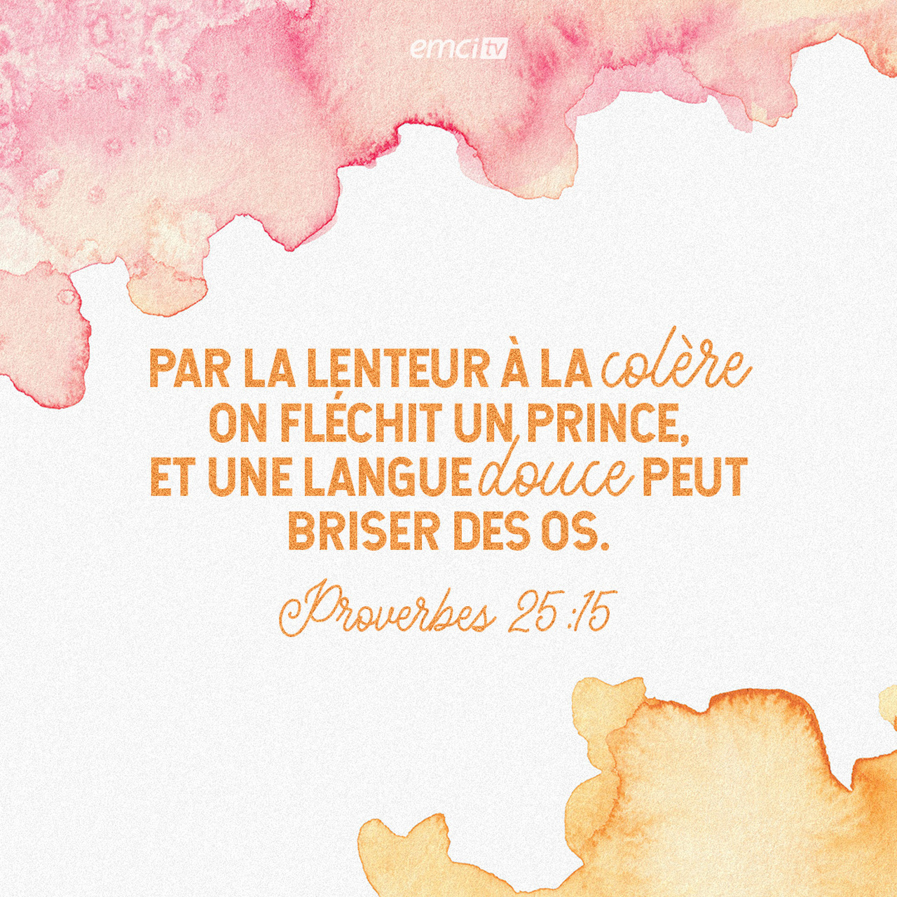Le verset du jour en image :: Bible :: EMCI TV