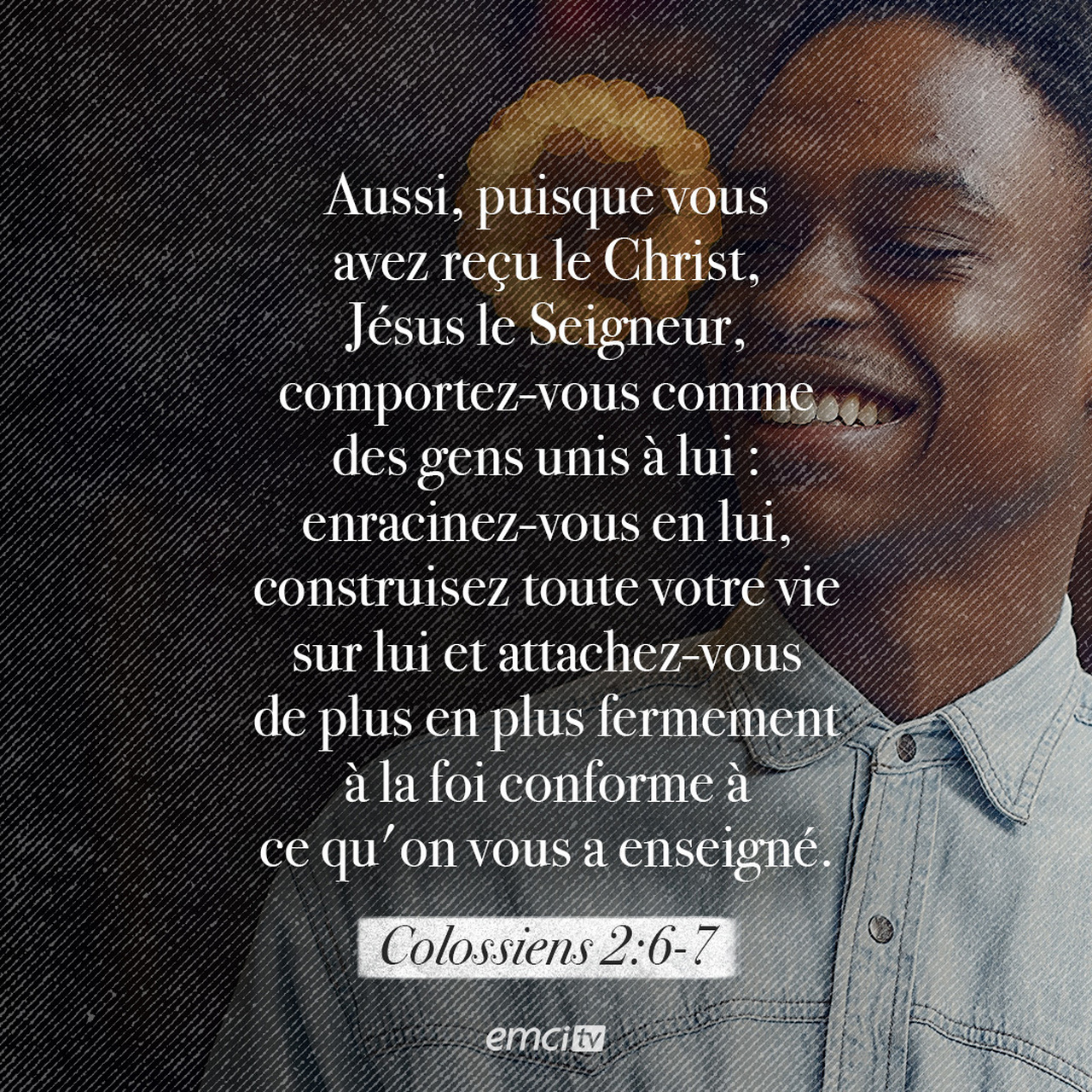 Le verset du jour en image :: Bible :: EMCI TV