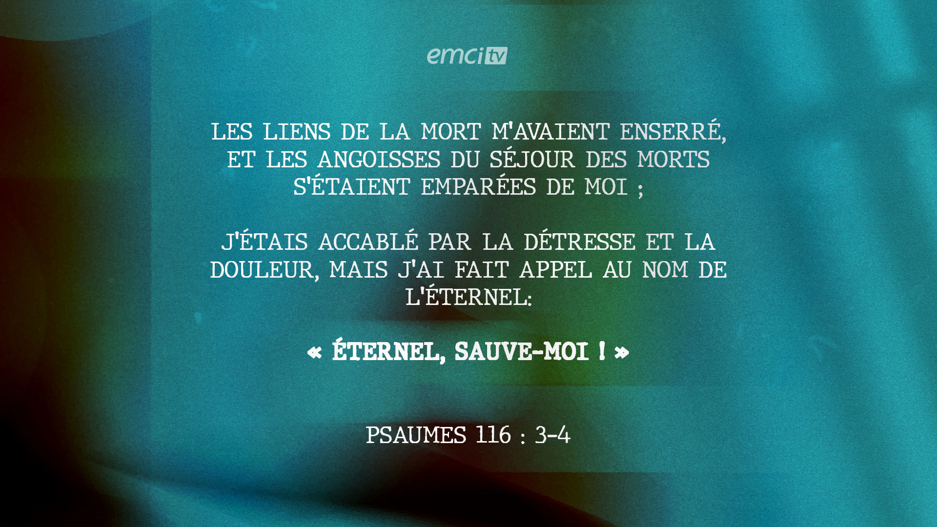 Le verset du jour en image :: EMCI TV