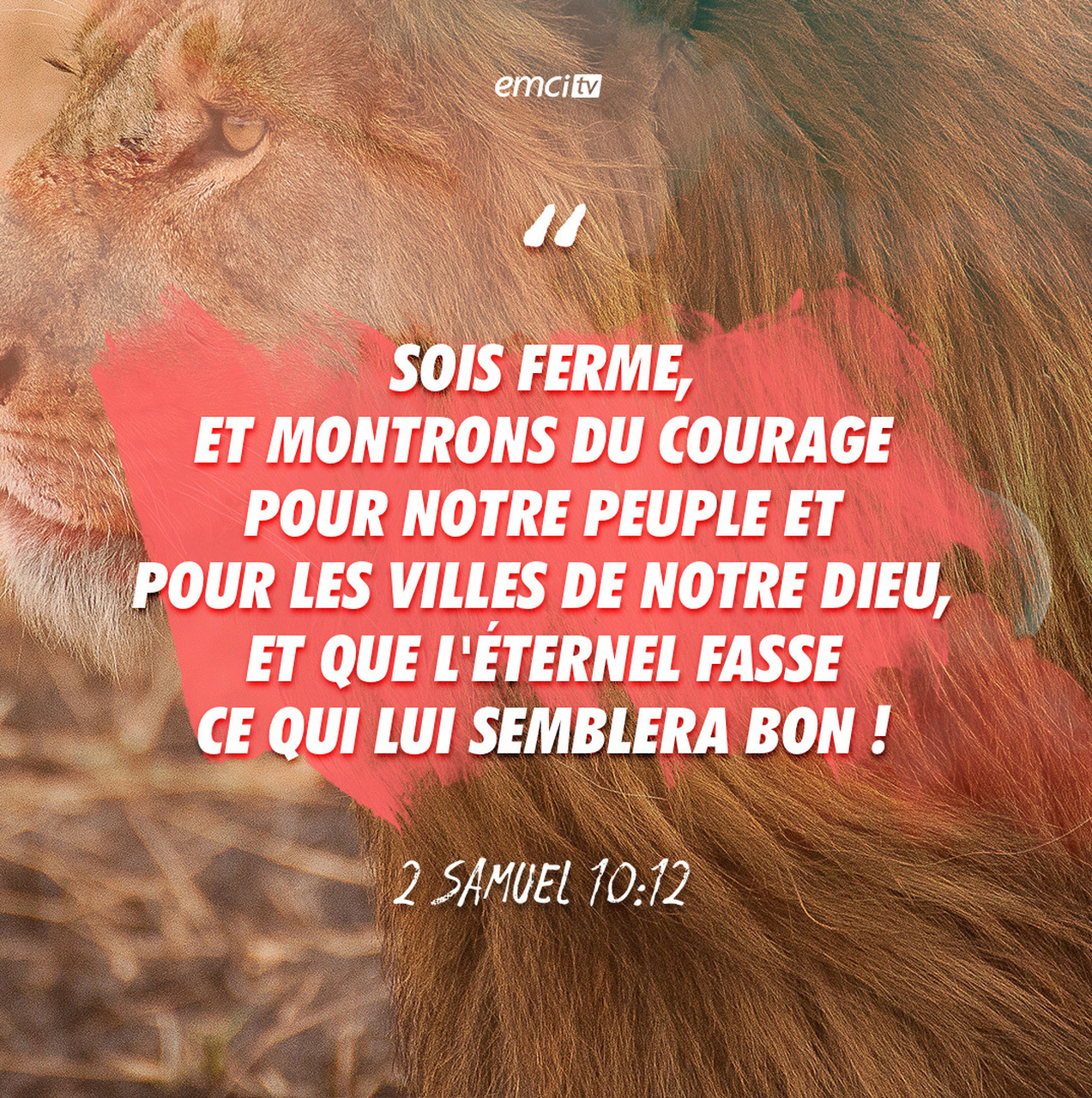 Le verset du jour en image :: EMCI TV