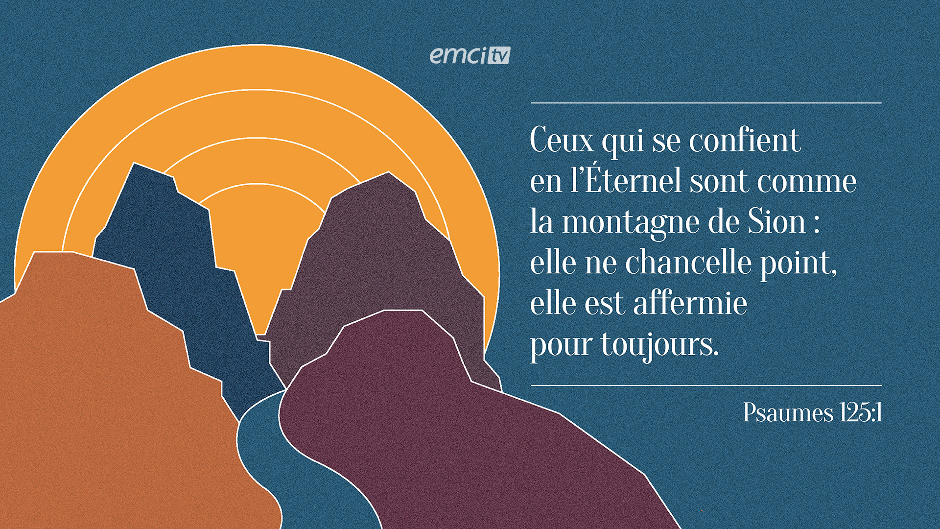 Le verset du jour en image :: EMCI TV