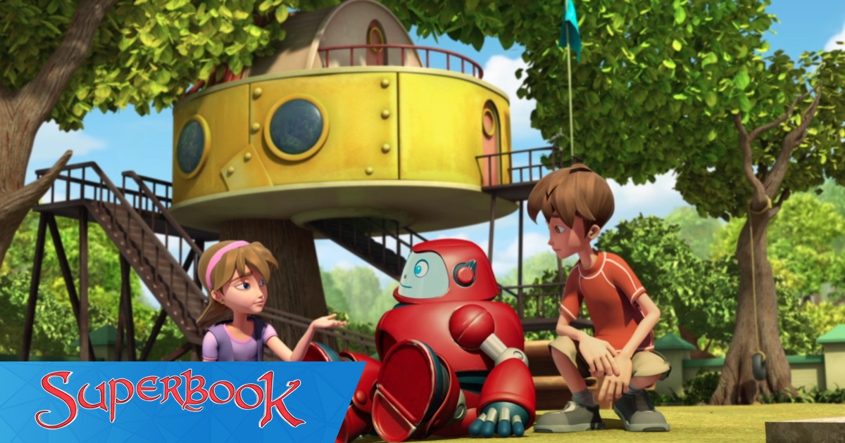 Jumeaux, mais pas frères ! - Ep. 3 - Superbook 3D - EMCI TV