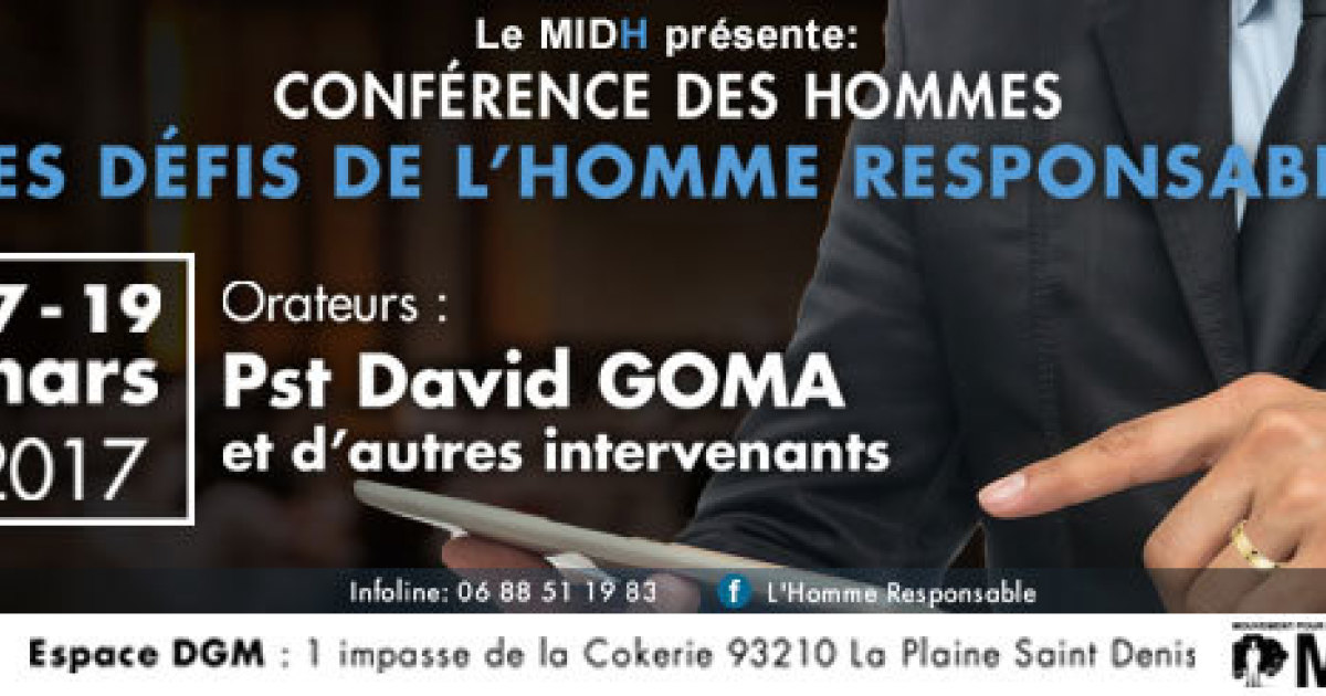 Séminaire spécial sur le thème des défis de l'homme responsable du 17 ...