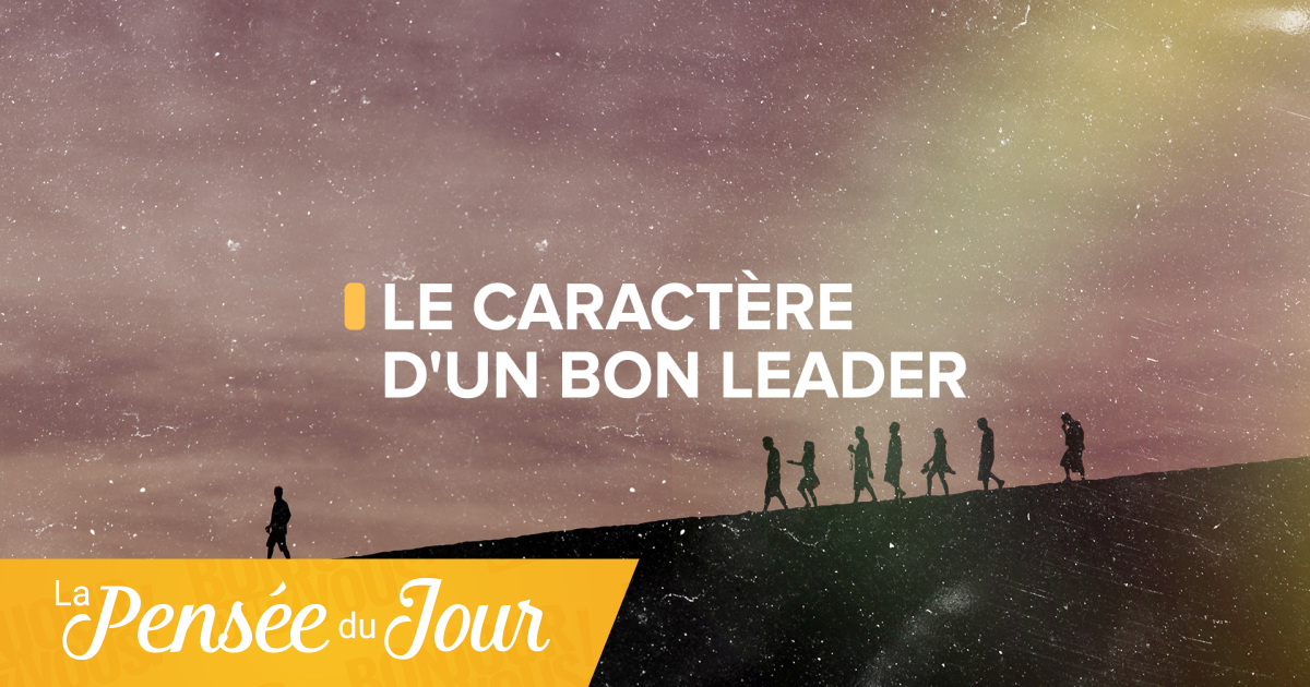Le caractère d'un bon leader - La pensée du jour - Nadine Kabuya - EMCI TV