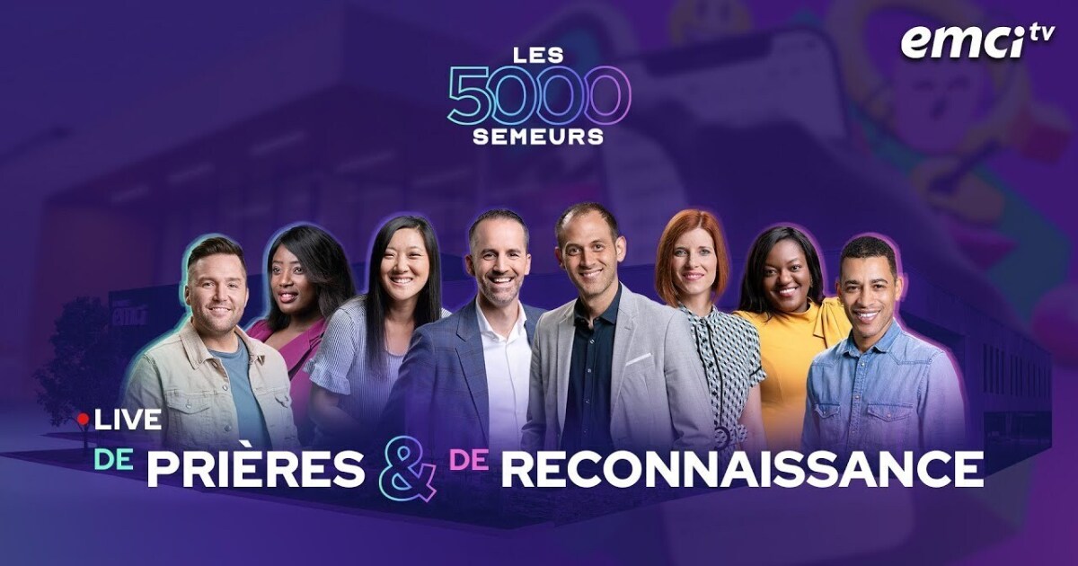 Live Prières et Reconnaissance avec toute l'équipe d'EMCI - EMCI TV