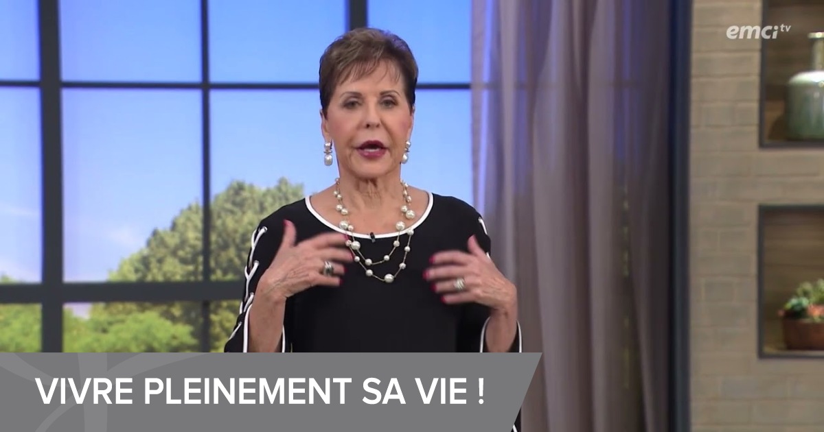 Devenir un serviteur - partie 2 - Vivre pleinement sa vie ! - Joyce ...