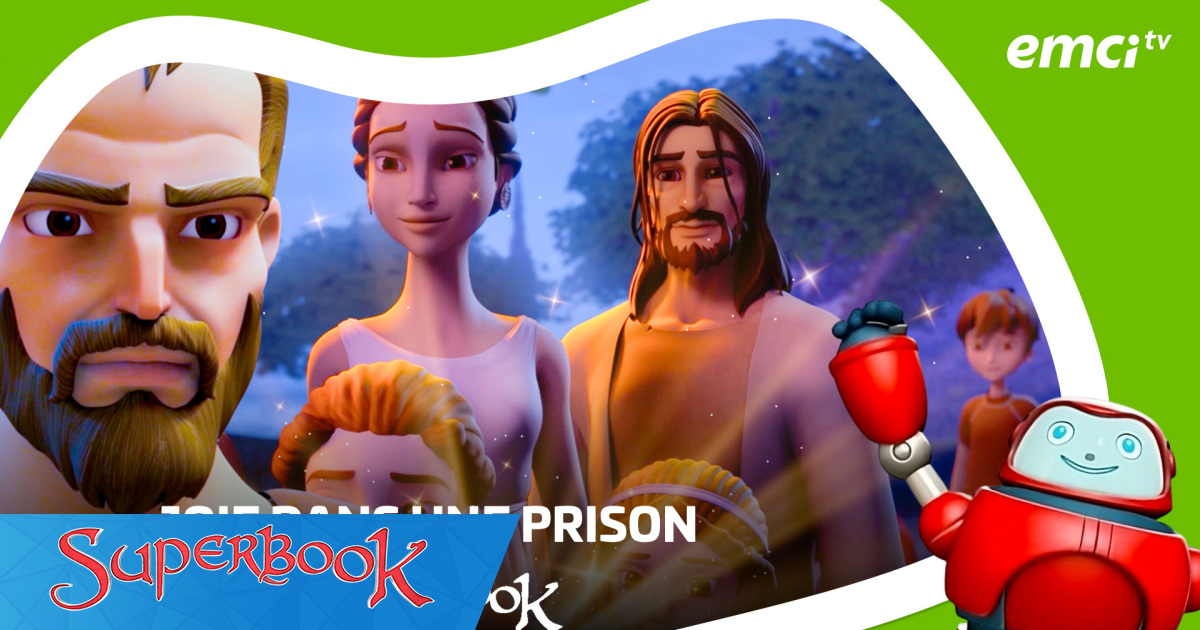 Joie dans une prison - Ep. 3 - Superbook 3D - EMCI TV